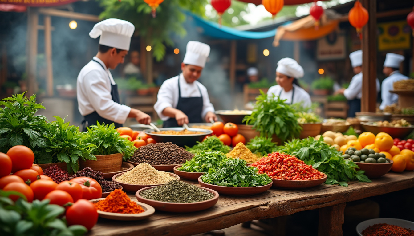 Cuisine locale : un voyage sensoriel au-delà de l’assiette